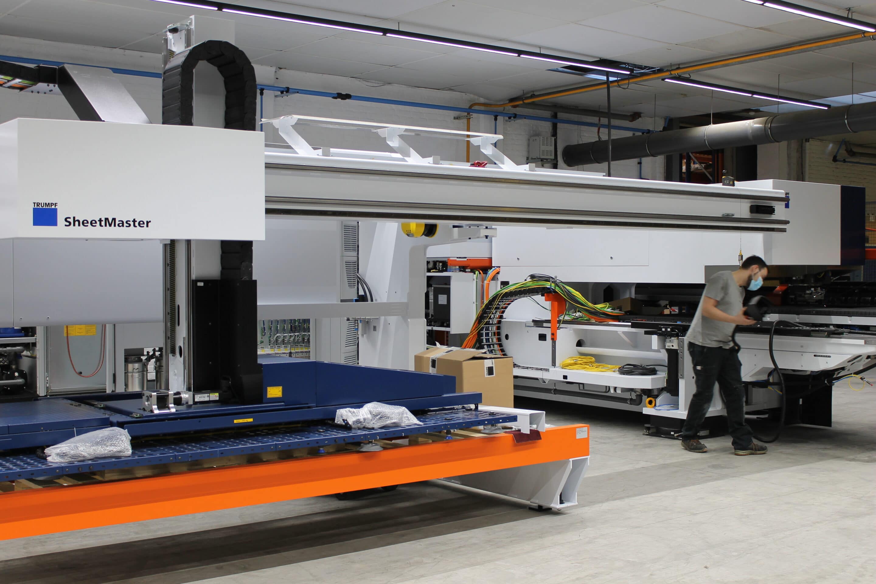 Arrivée de la nouvelle machine TRUMATIC 7000 - Trato